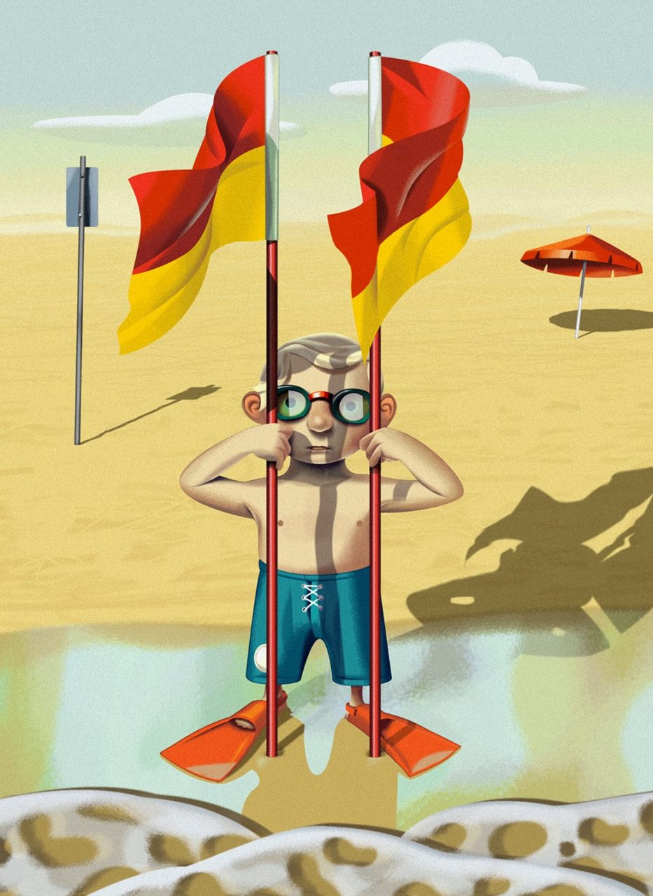 Buchanan_beach-flags - Rapp|Art