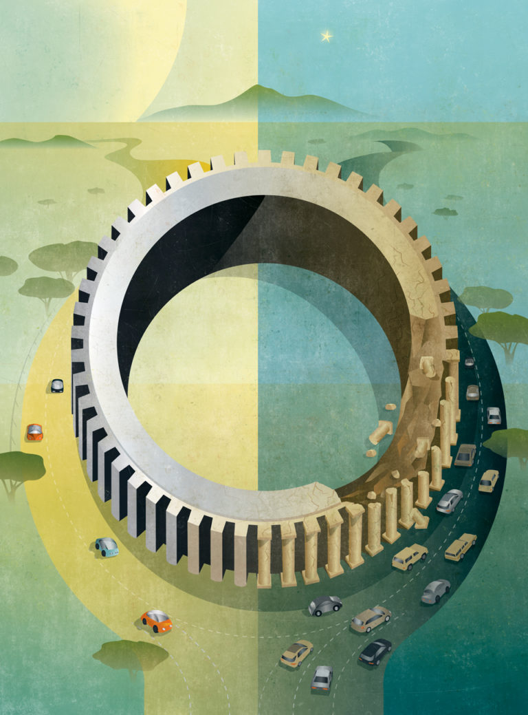 Stunning Concept Art for Deloitte University Press - Rapp|Art