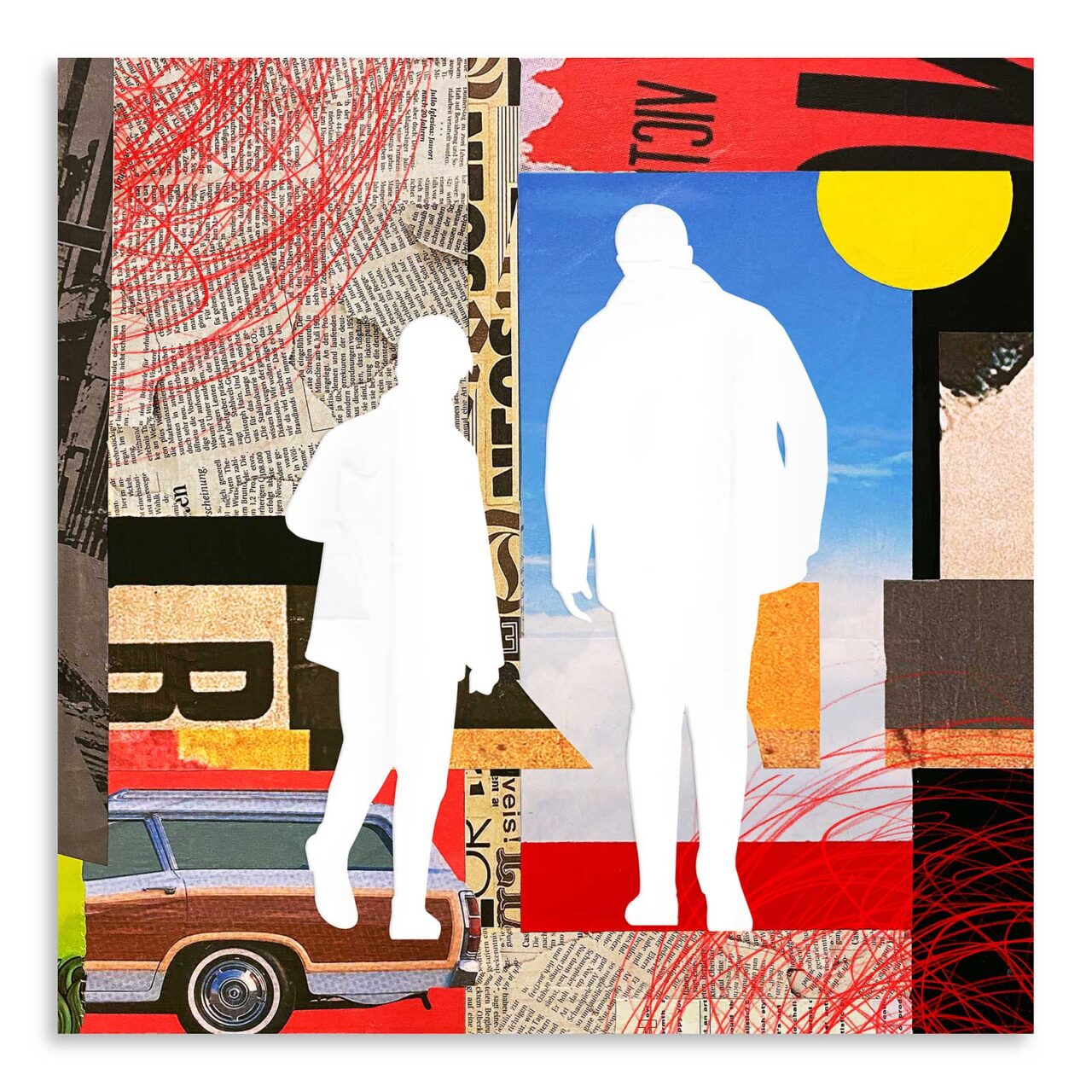 Taylor Callery: Traditional Collage - Rapp|Art