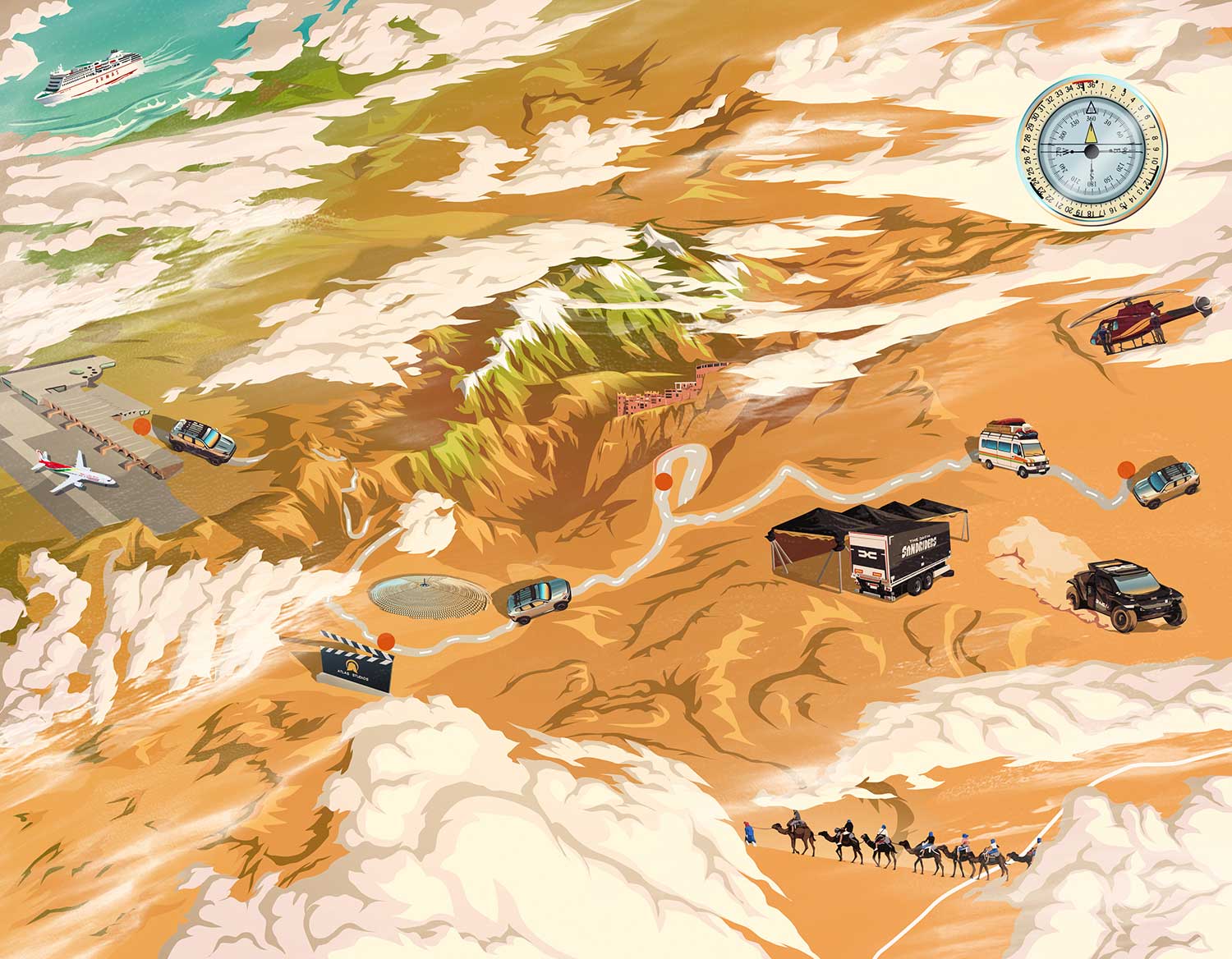 Pete-Lloyd-Top_Gear_Map_of_Morocco_Final_1500 - Rapp|Art