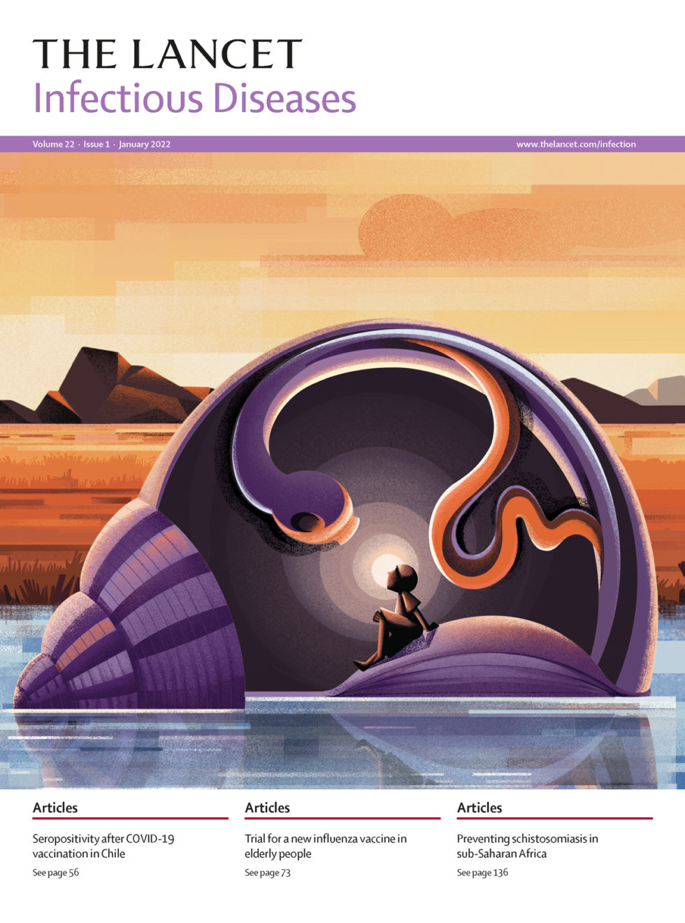 The Lancet for Infectious Diseases covers - Rapp|Art