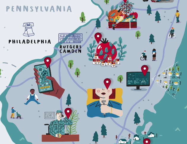 Rutgers University Interactive Map - Rapp|Art